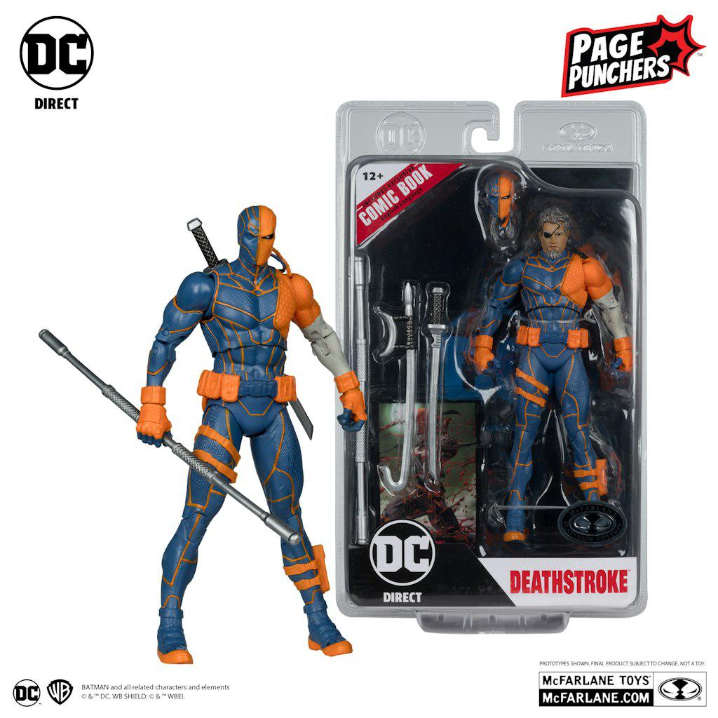 DC Page Punchers: Deathstroke (DC Rebirth) - Actionfigur & Comic - 7 i