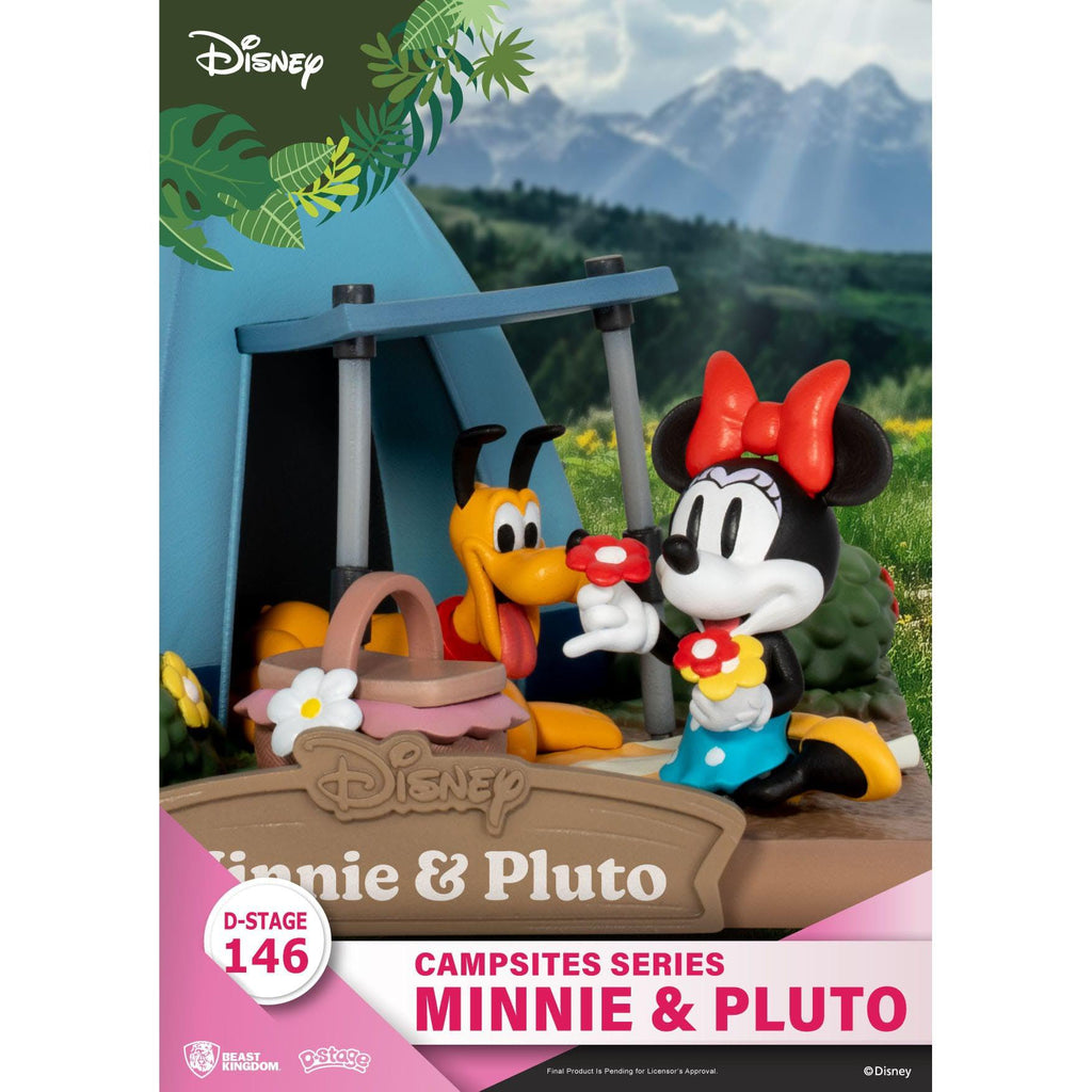 Disney: Campsite Series - D-Stage Diorama - 4-er Set