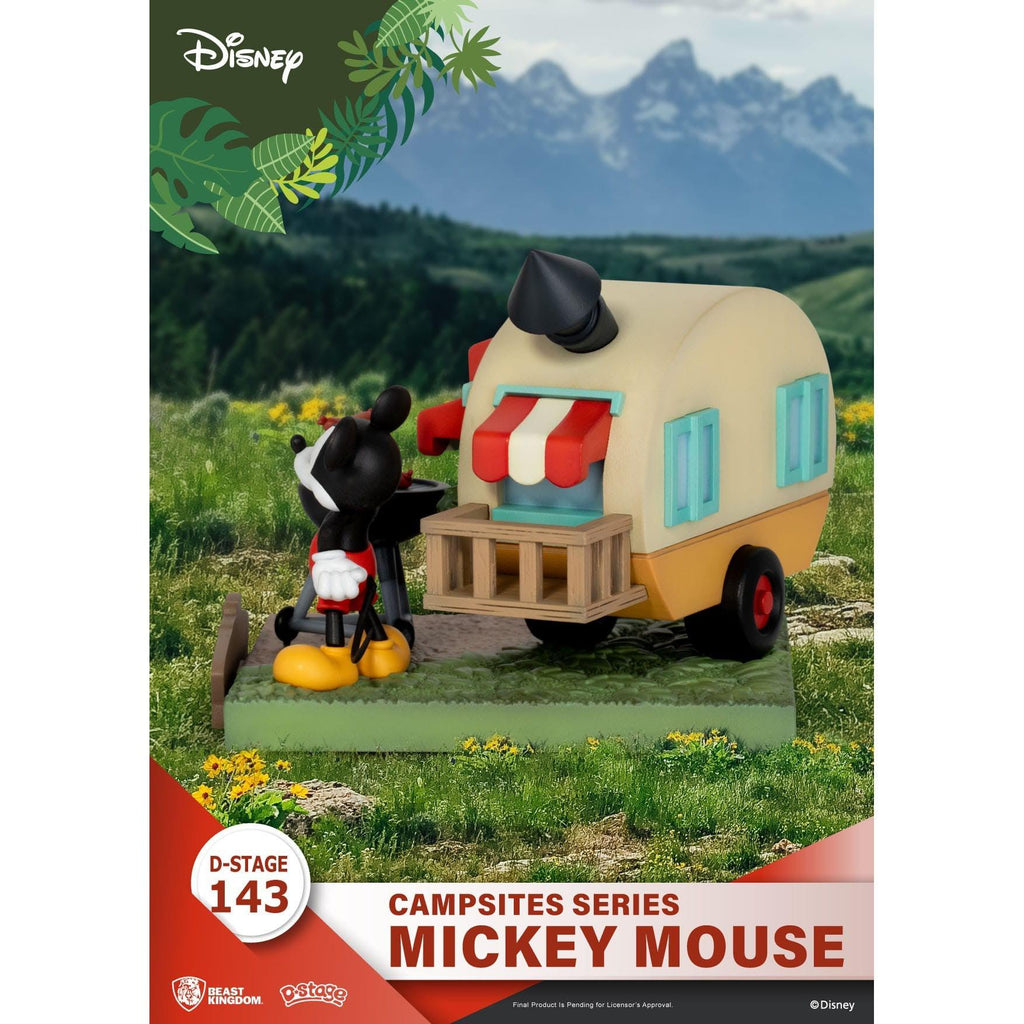 Disney: Campsite Series - D-Stage Diorama - 4-er Set