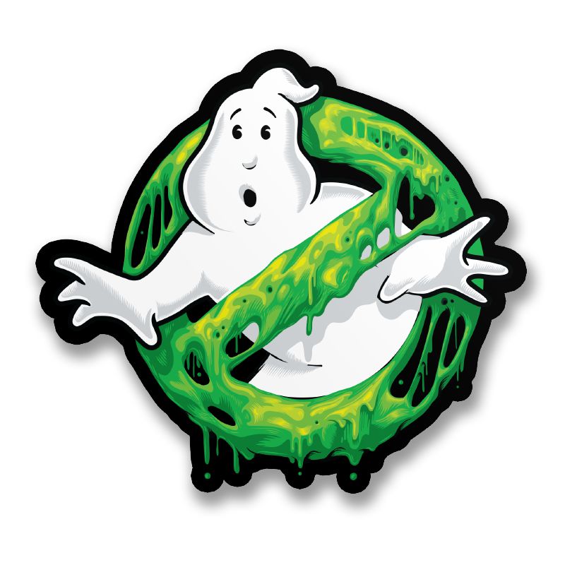 Ghostbusters: Slime Logo - Sticker – Mighty Underground