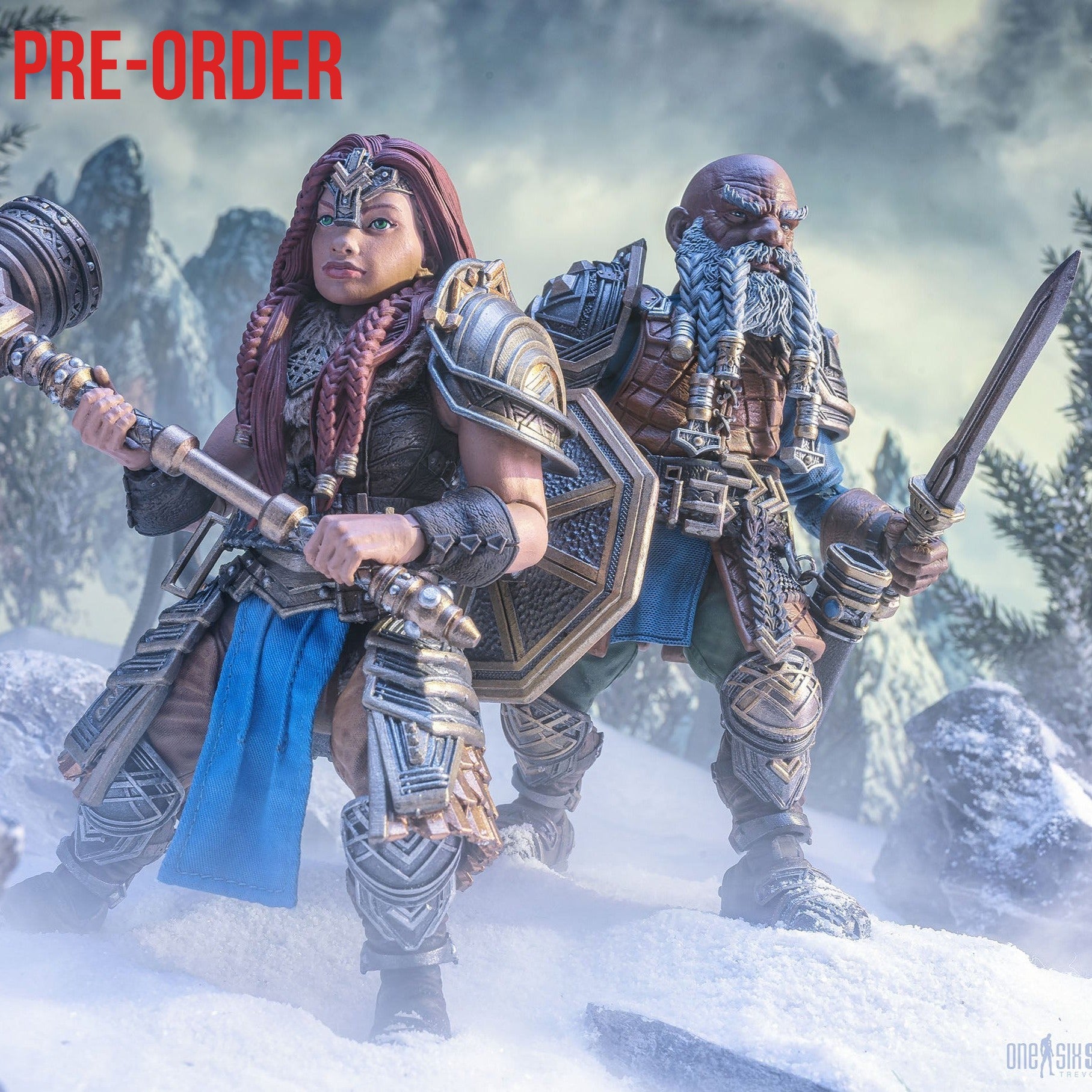 Mythic Legions: Exiles from under the mountain (Dwarf 2-Pack)