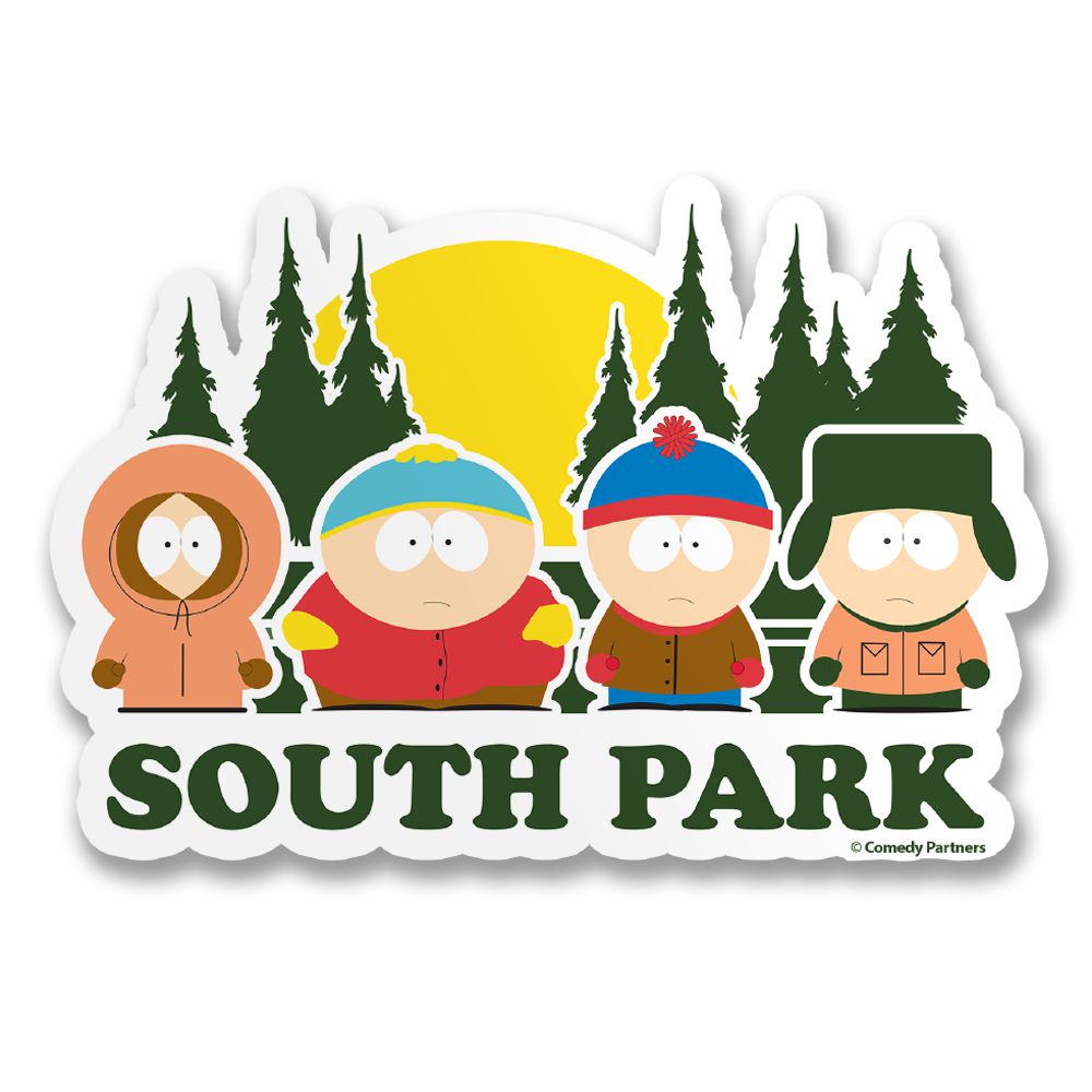 South Park: Line-Up - Sticker – Mighty Underground
