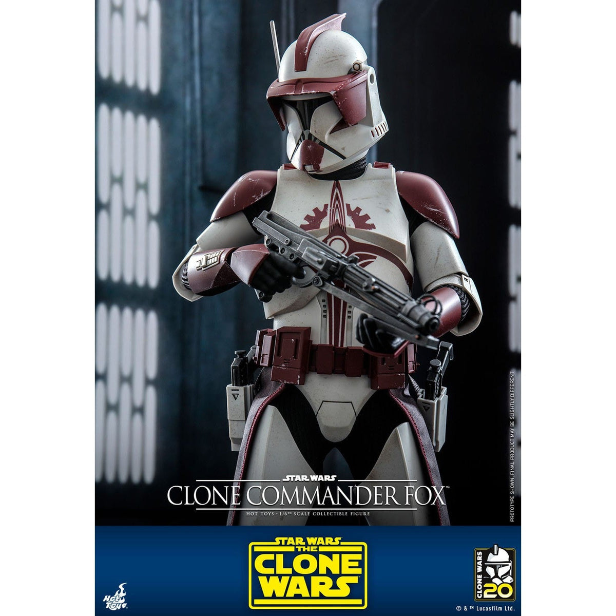 Star Wars: Clone Commander Fox (The Clone Wars) 1/6 – Mighty Underground