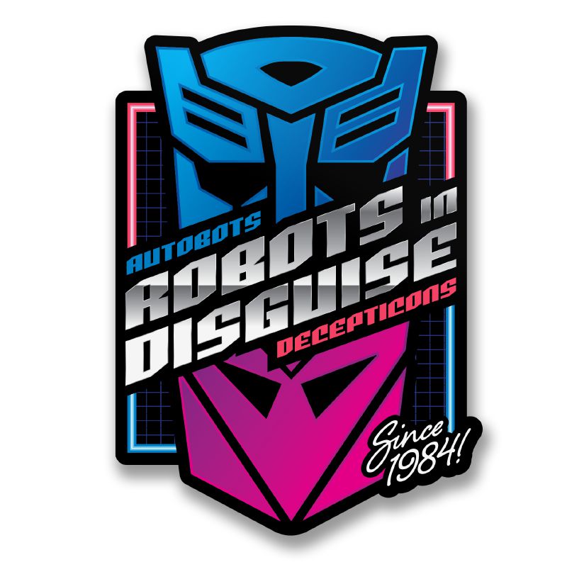 Transformers: Robots in Disguise - Sticker – Mighty Underground