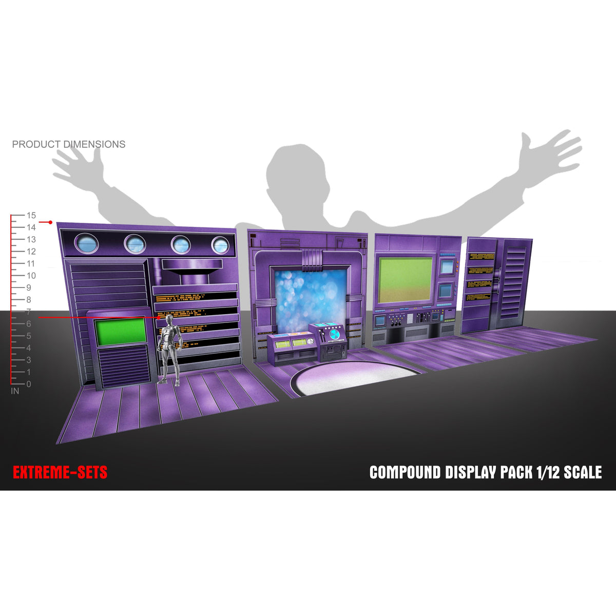 Compound Display Pack - Diorama - 1/12 – Mighty Underground