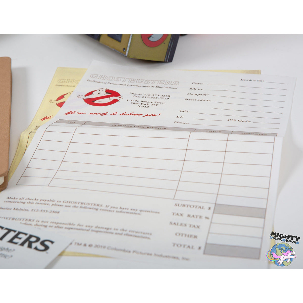 Ghostbusters: Employee Welcome Kit