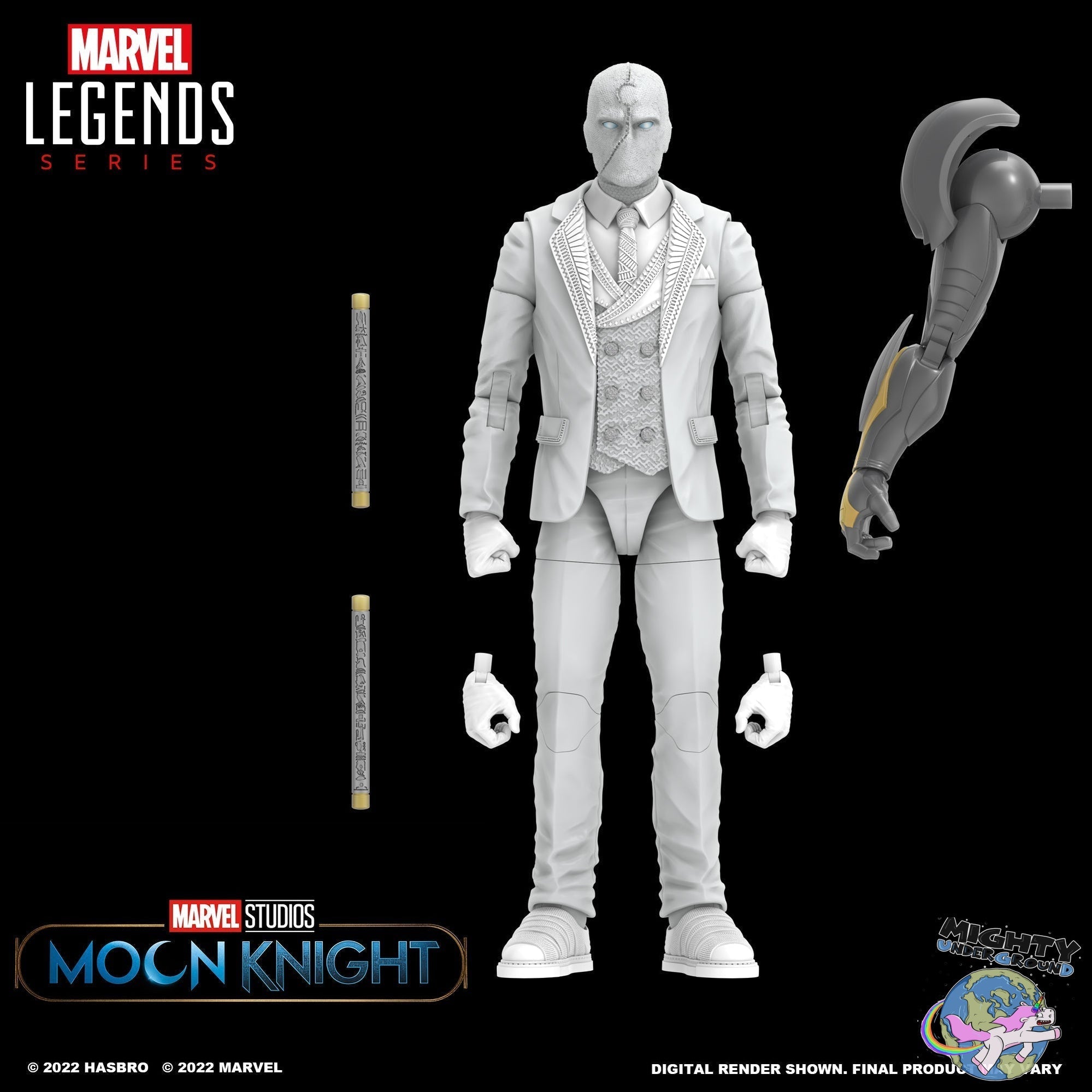 Marvel Legends: Mr. Knight (Moon Knight, Disney Plus)