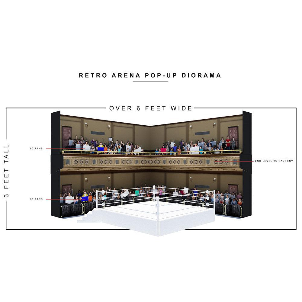 Retro Arena Pop-Up - Diorama - 1/12 – Mighty Underground