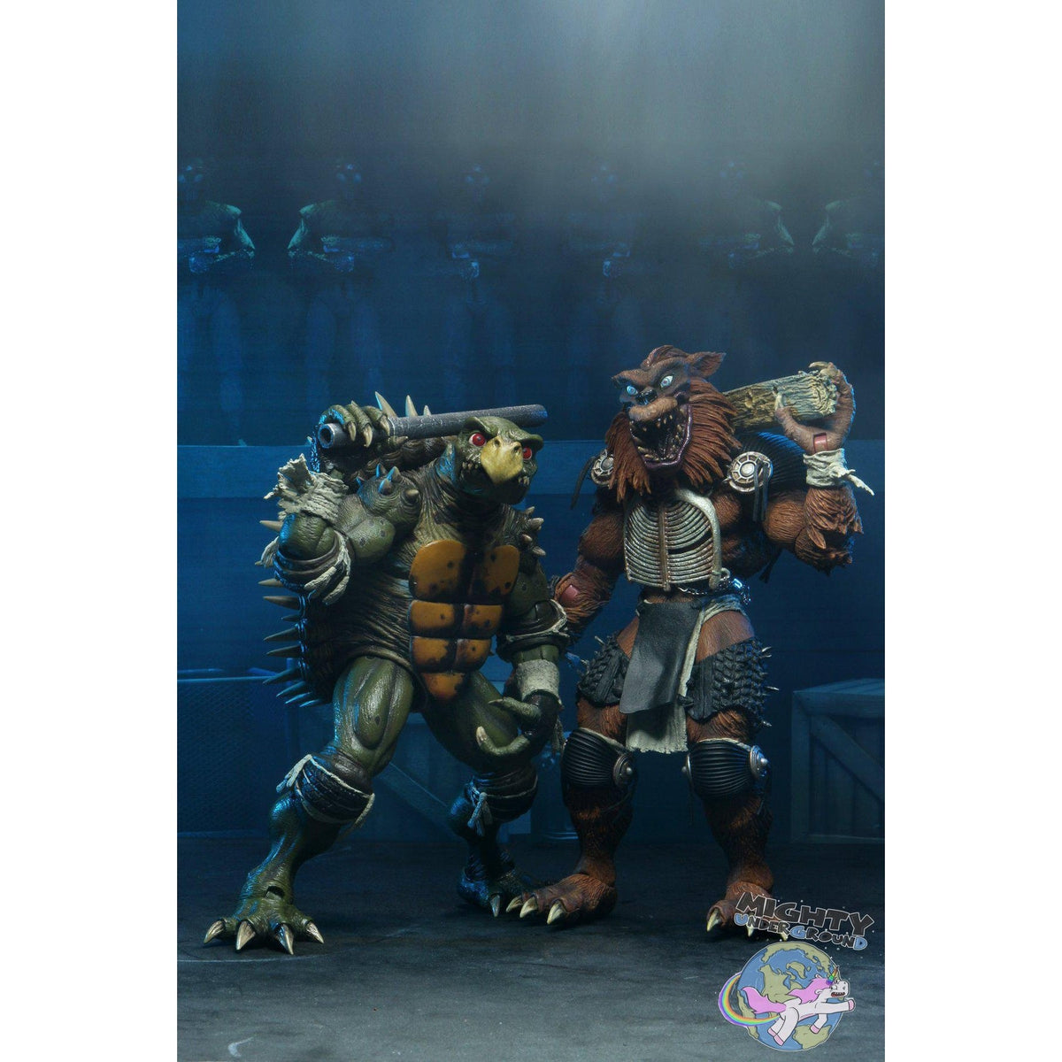 TMNT (1990 Movie): Tokka and Rahzar 2-Pack – Mighty Underground