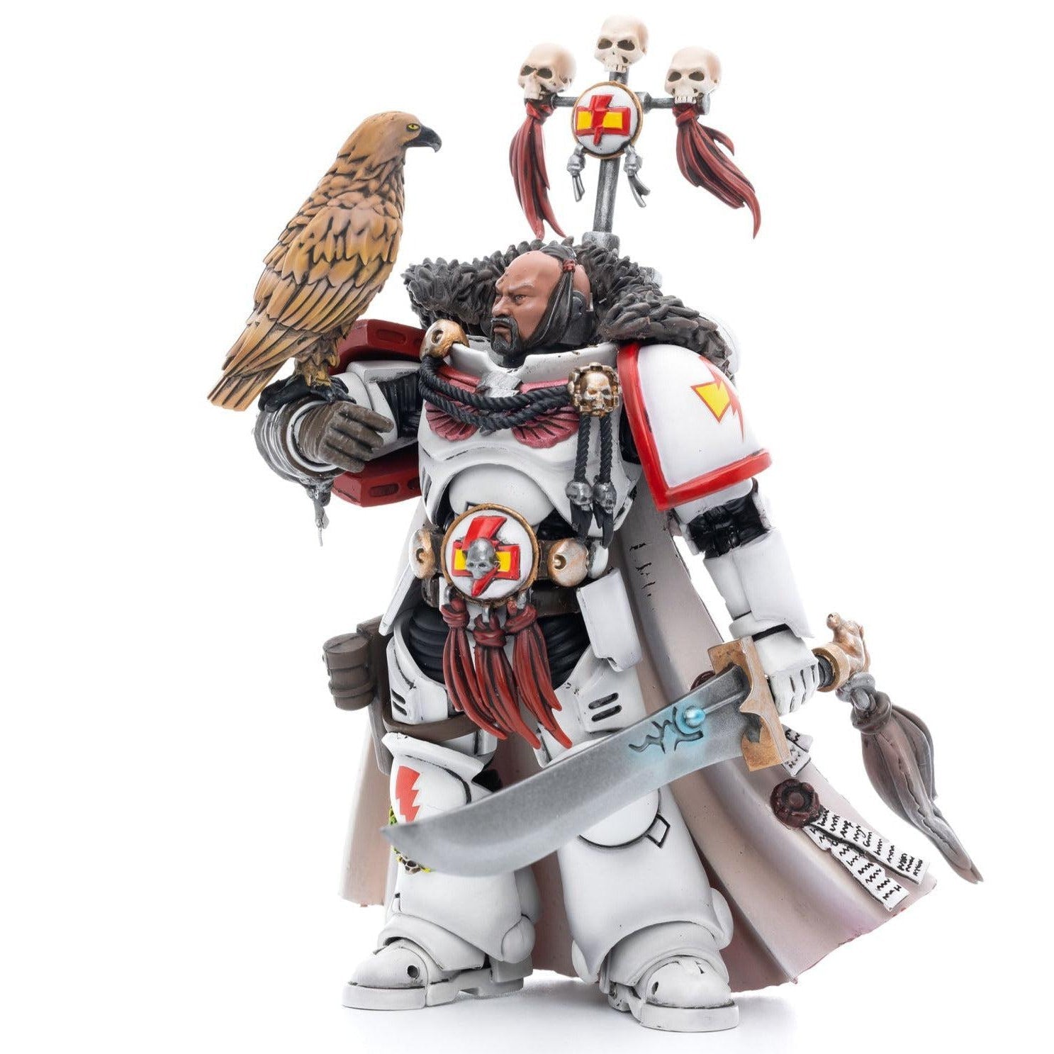 Warhammer 40k: White Scars Captain Kor'sarro Khan - 12 cm